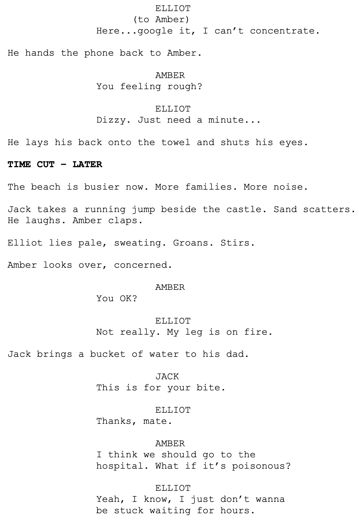 Third Place Scene Review – Bite After Bite